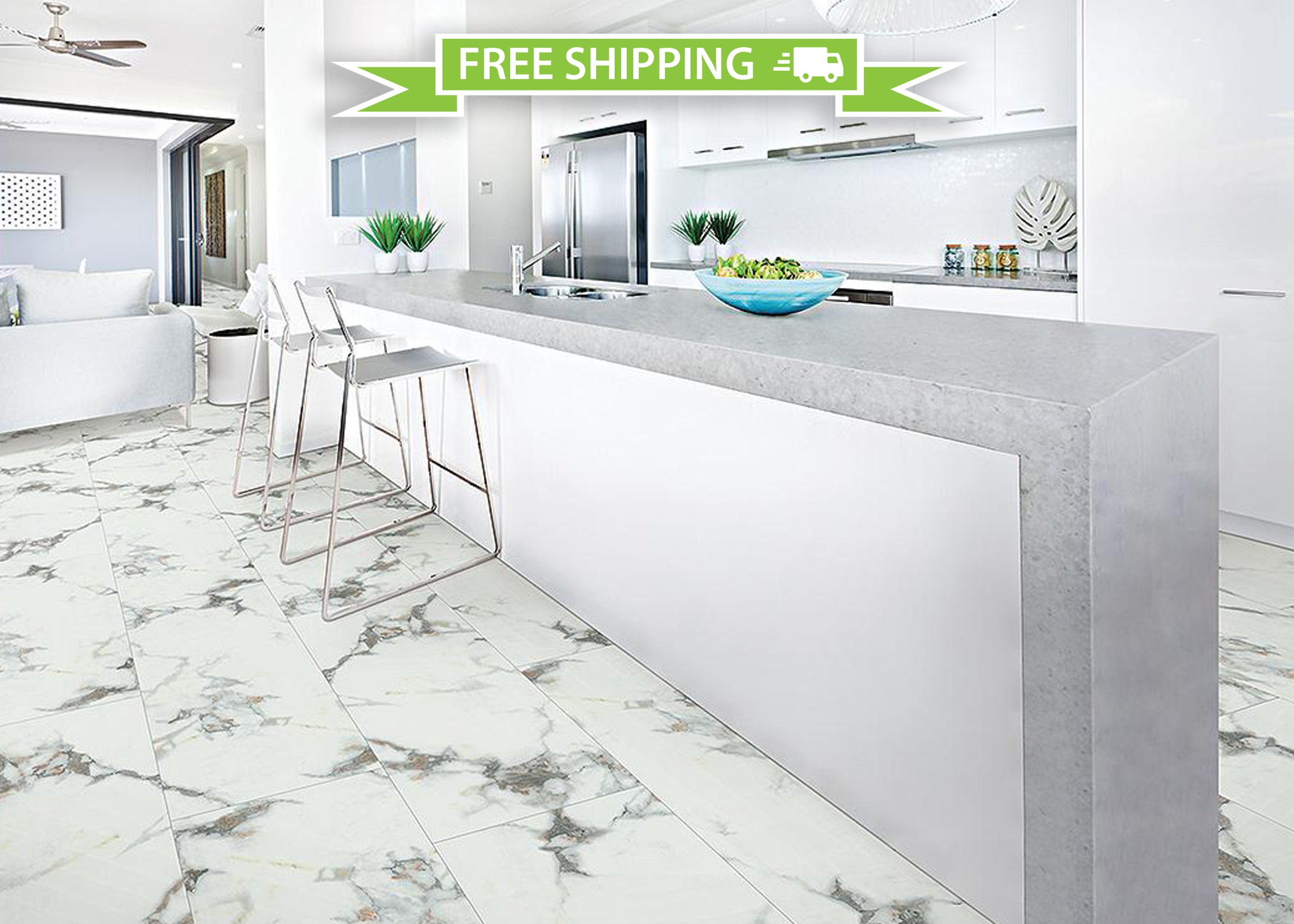 Pergo Extreme Tile Options Waterproof Vinyl Tile Flooring – Riverwoods ...